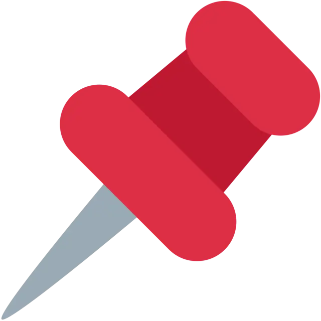 📌 - Pushpin Emoji meaning, copy and paste emoticon - ( ‿ ) SYMBL