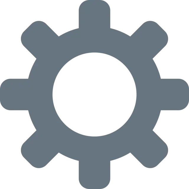 ⚙ - Gear Emoji meaning, copy and paste emoticon - ( ‿ ) SYMBL