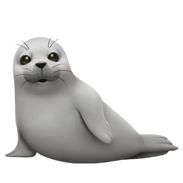 🦭 - Seal Emoji meaning, copy and paste emoticon - ( ‿ ) SYMBL