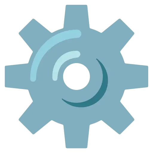 ⚙ - Gear Emoji meaning, copy and paste emoticon - ( ‿ ) SYMBL