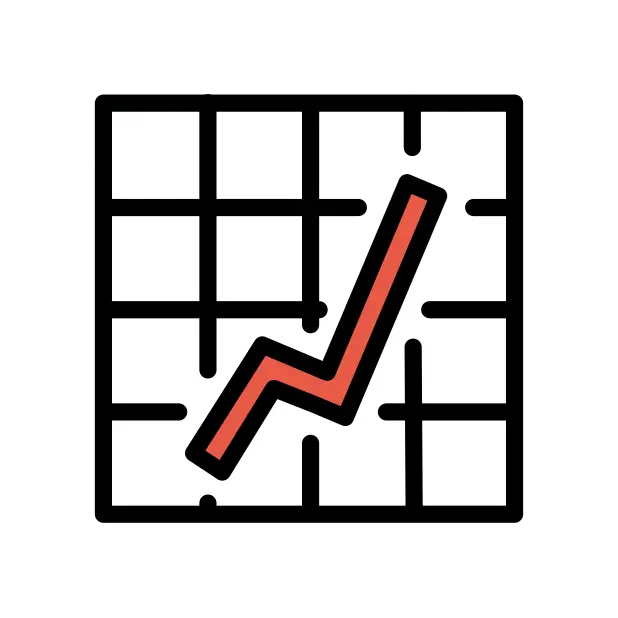 📈 - Chart Increasing Emoji meaning, copy and paste emoticon - ( ‿ ) SYMBL