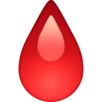 🩸 - Drop Of Blood Emoji meaning, copy and paste emoticon - ( ‿ ) SYMBL