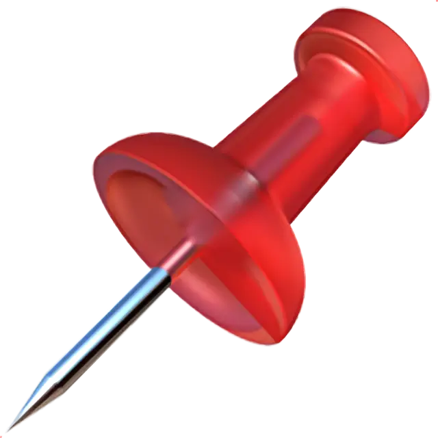 📌 - Pushpin Emoji meaning, copy and paste emoticon - ( ‿ ) SYMBL
